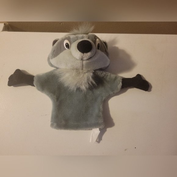 Mattel | Toys | Pocahontas Meeko Raccoon Plush Hand Puppet | Poshmark